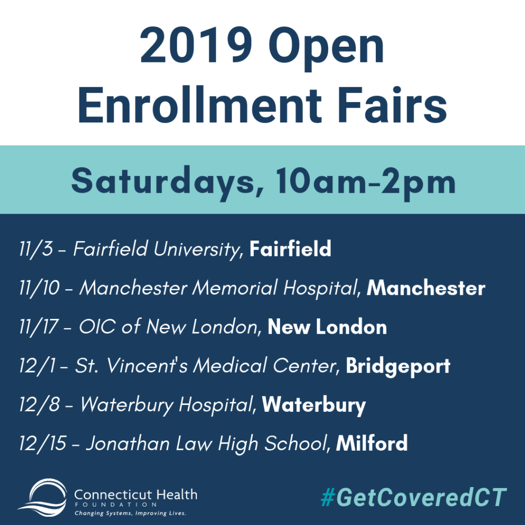 2019 Open Enrollment Messaging Toolkit and Graphics | CT Health Foundation