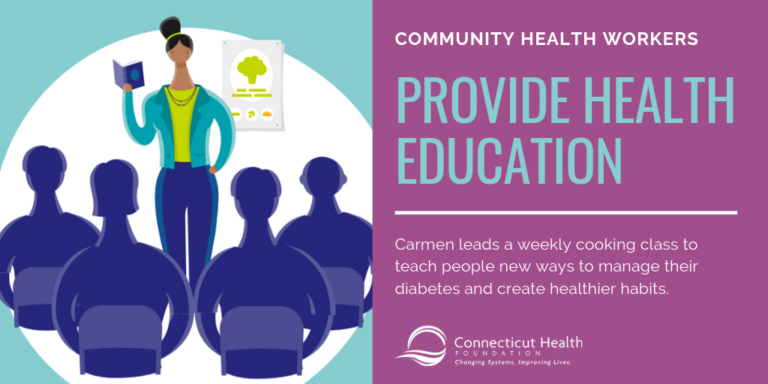 Infographic: A day in the life of a community health worker | CT Health ...