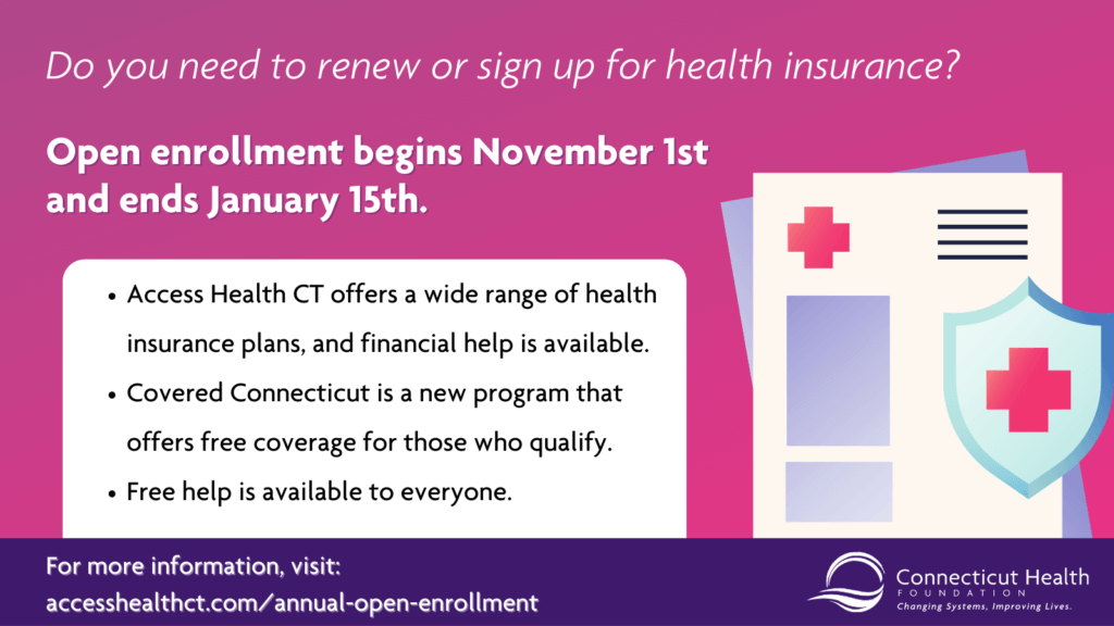 2022 Open Enrollment Toolkit | CT Health Foundation